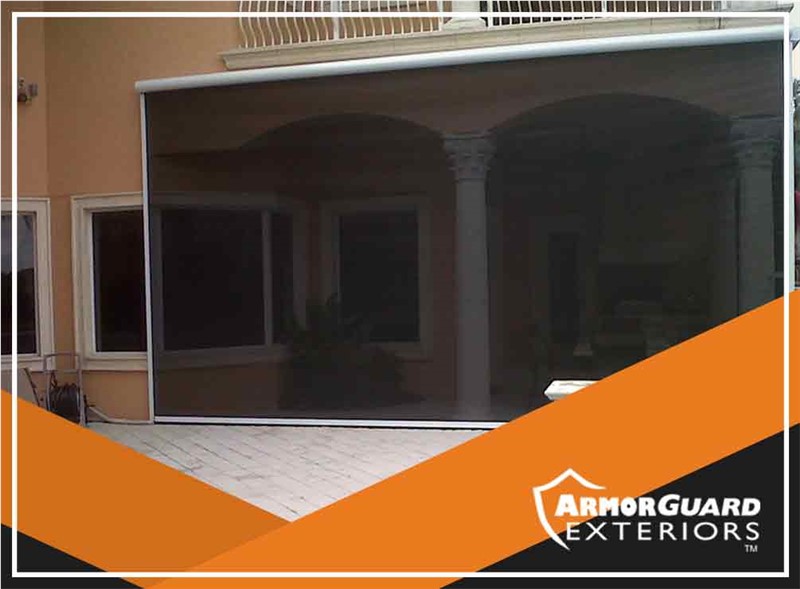 Matching Retractable Patio Shades With Your Home’s Exterior ...